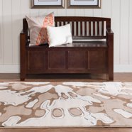 Corfu Leaf Swirls Rug - Walmart.com