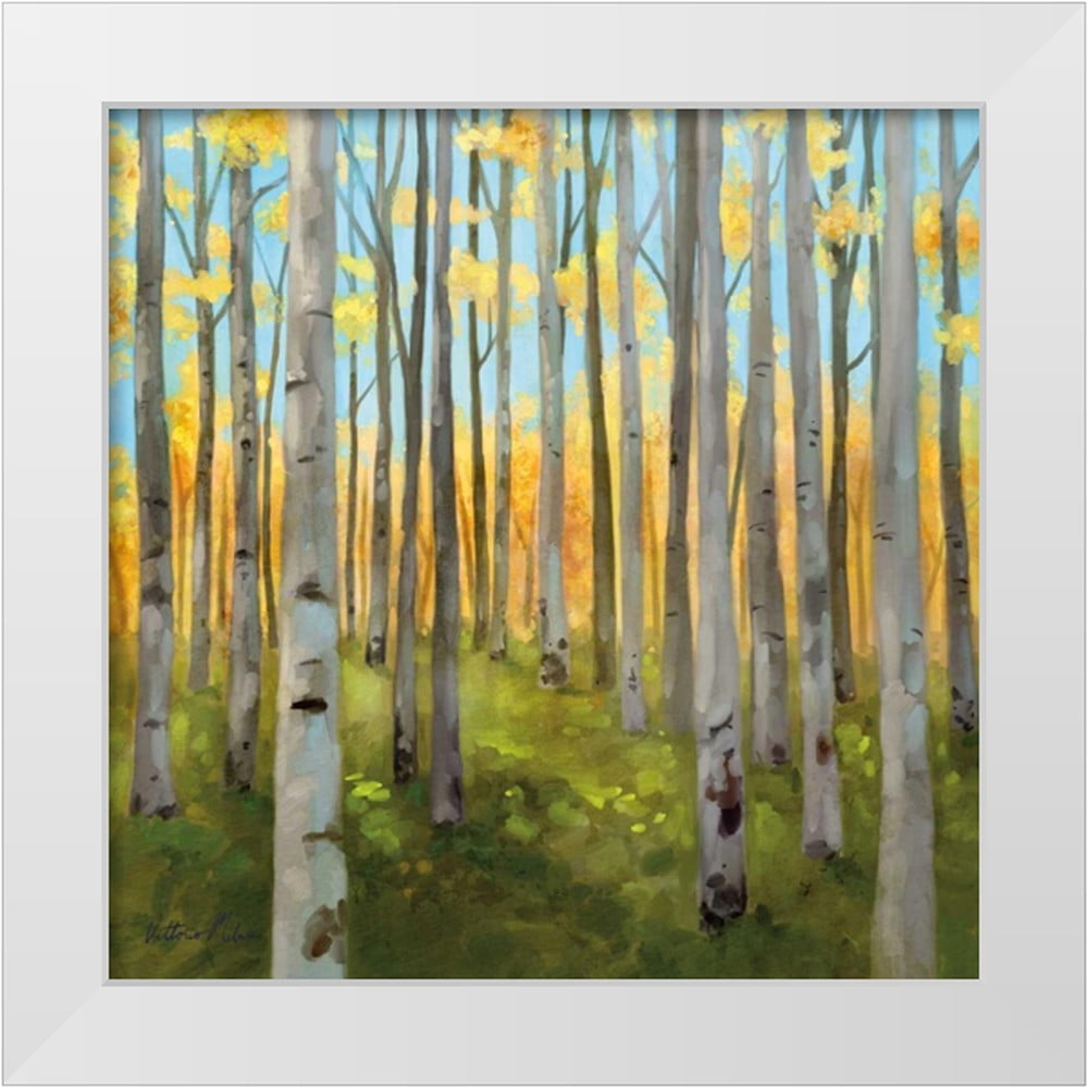 Milan, Vittorio 20x20 White Modern Wood Framed Museum Art Print Titled ...