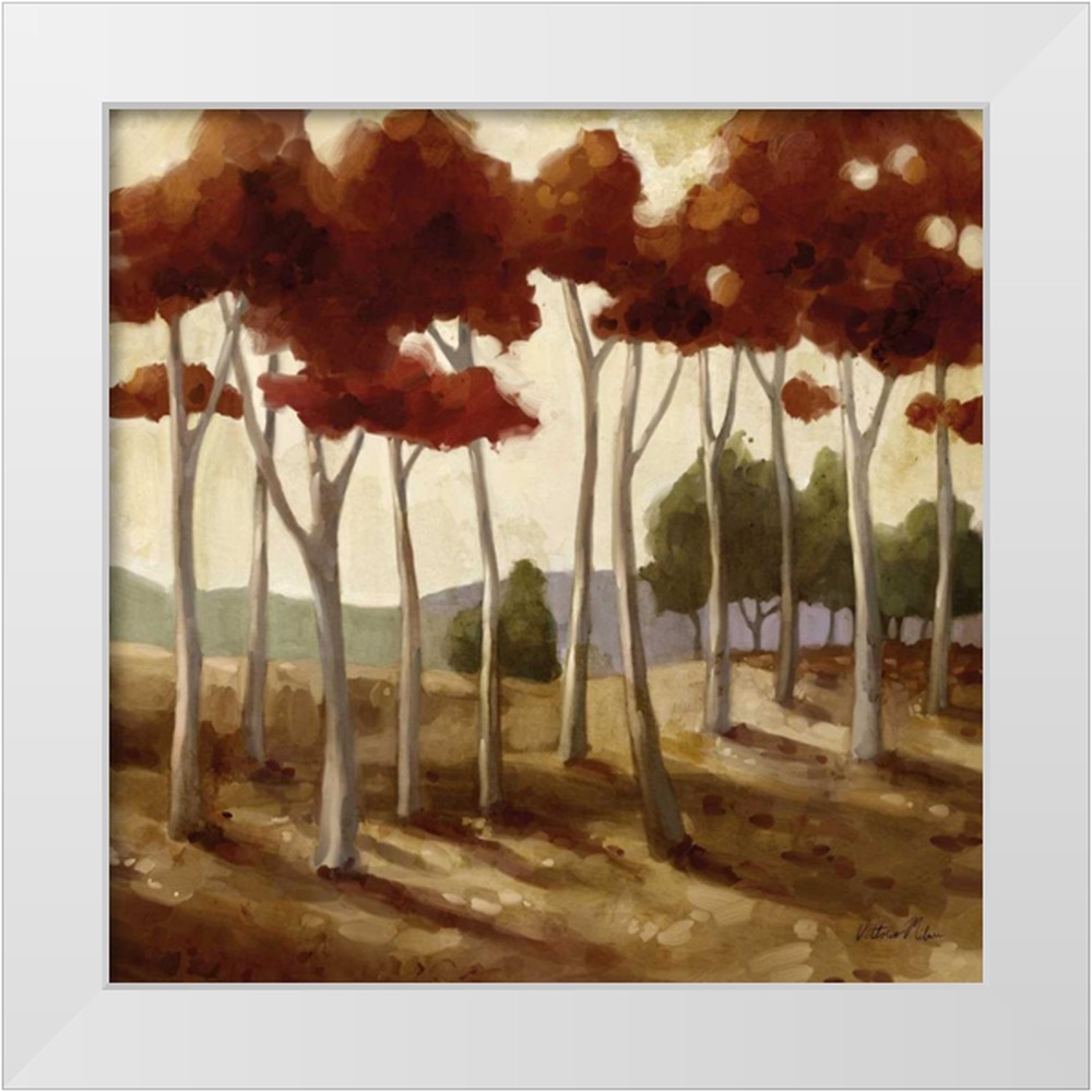Milan, Vittorio 20x20 White Modern Wood Framed Museum Art Print Titled ...