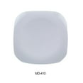 Milando Square Plate - Melamine, White - 9.5 x 9.5 in. - Pack of 24 ...