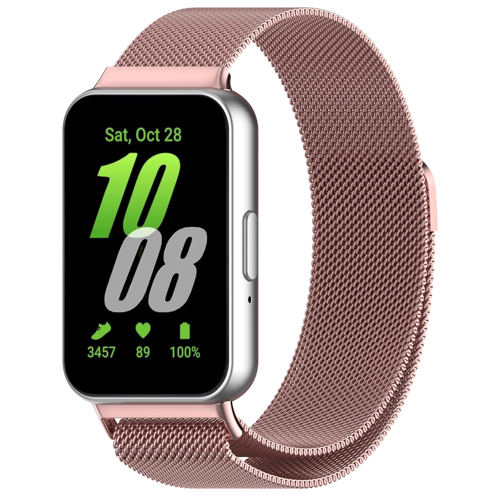 Milanese Loop Strap for Samsung Galaxy Fit 3 Band Stainless Steel ...