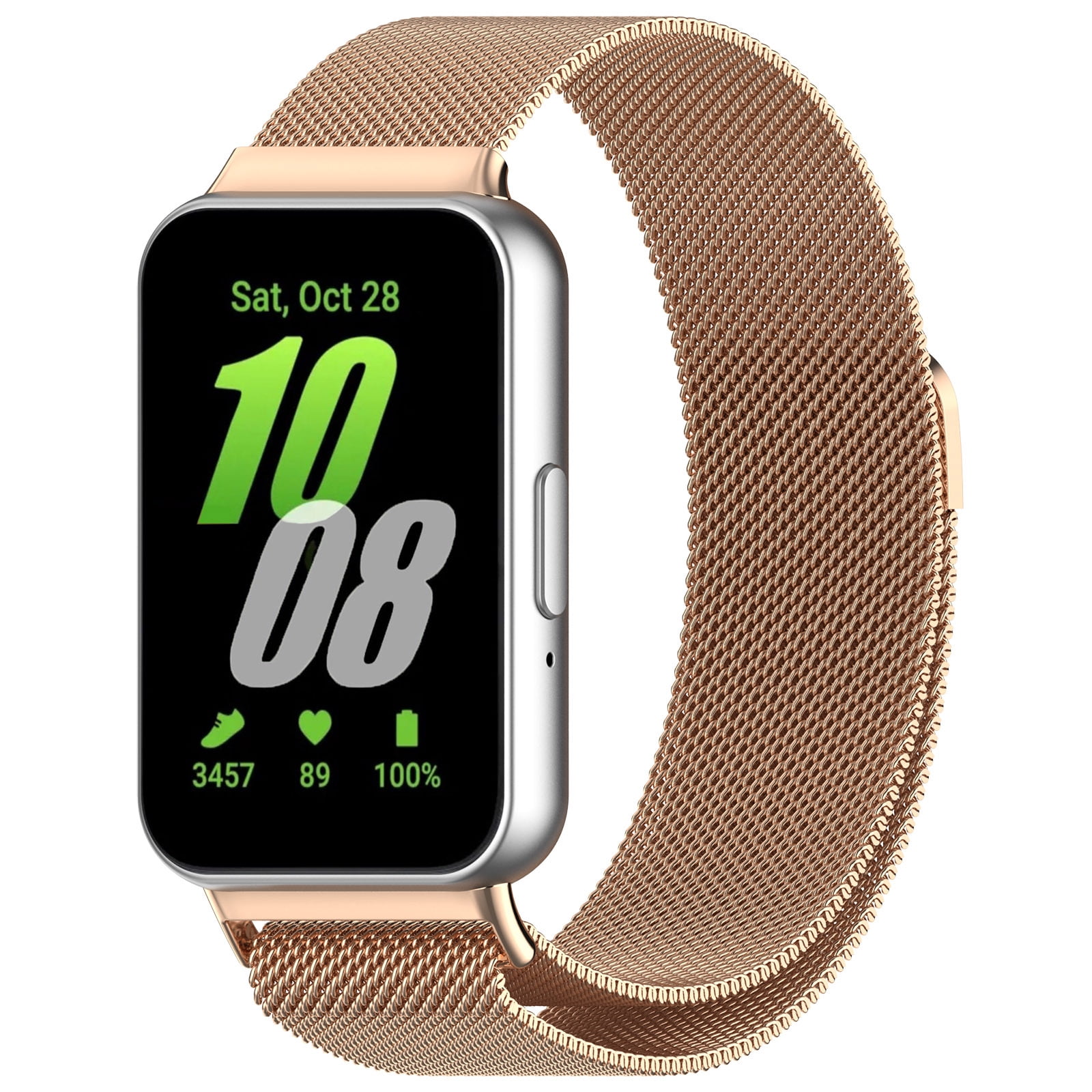 Milanese Loop Strap for Samsung Galaxy Fit 3 Band Stainless Steel ...