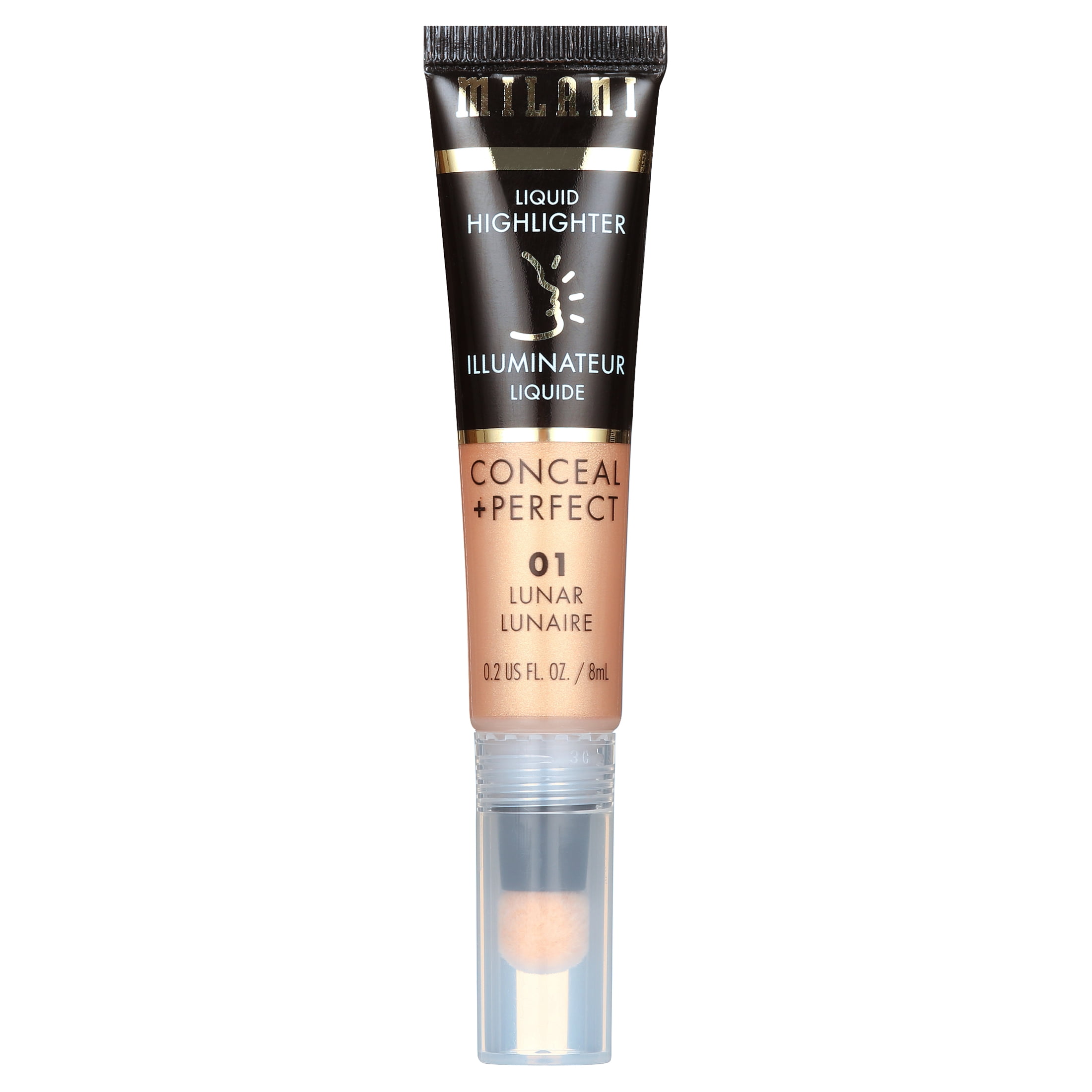 Milani Conceal + Perfect Liquid Highlighter, Lunar - Walmart.com