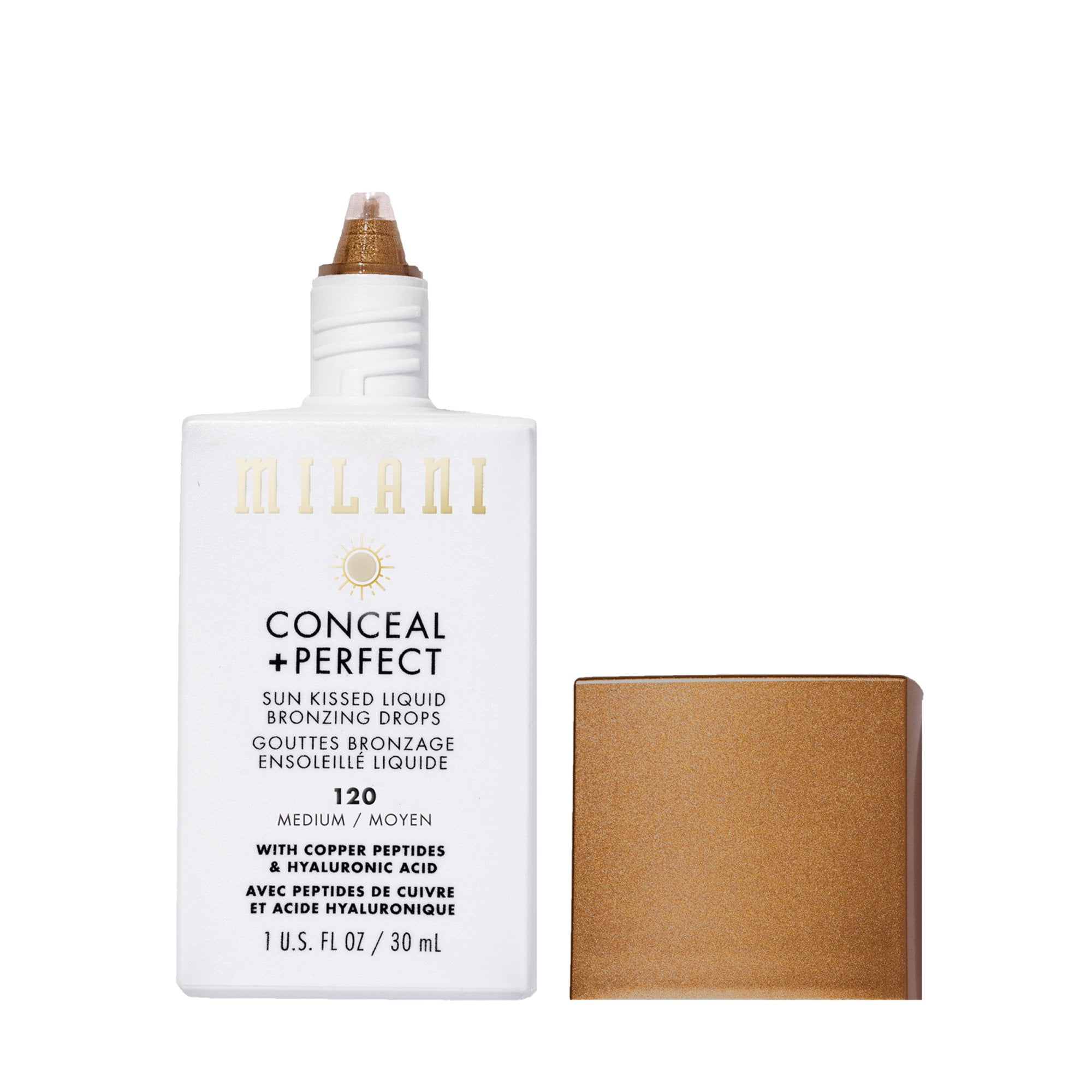 Milani Conceal & Perfect Sun Kissed Bronzing Drops - Medium - 1 oz ...