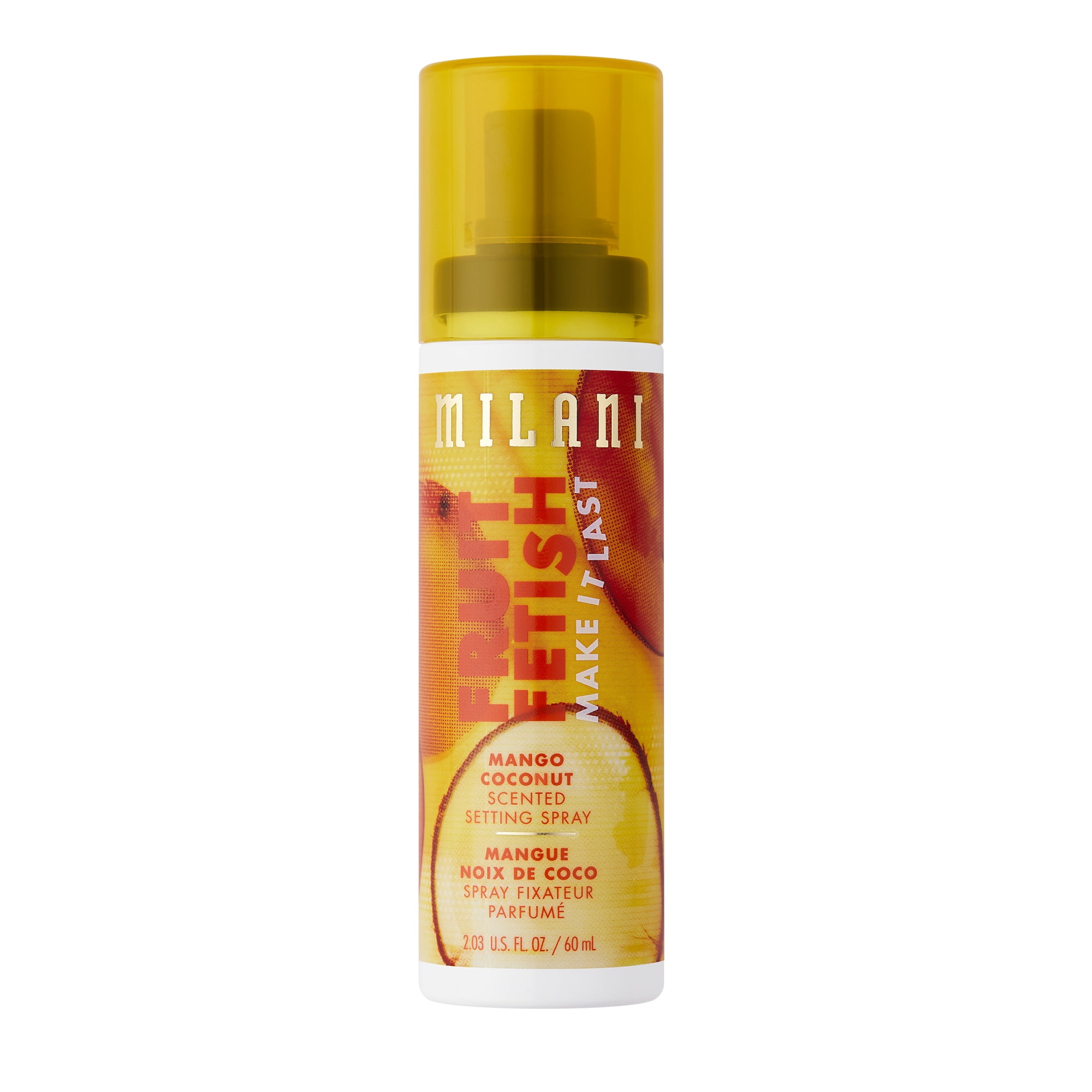 Milani - Fruit Fetish Mango Coconut Scented Setting Spray 2.03 fl oz ...