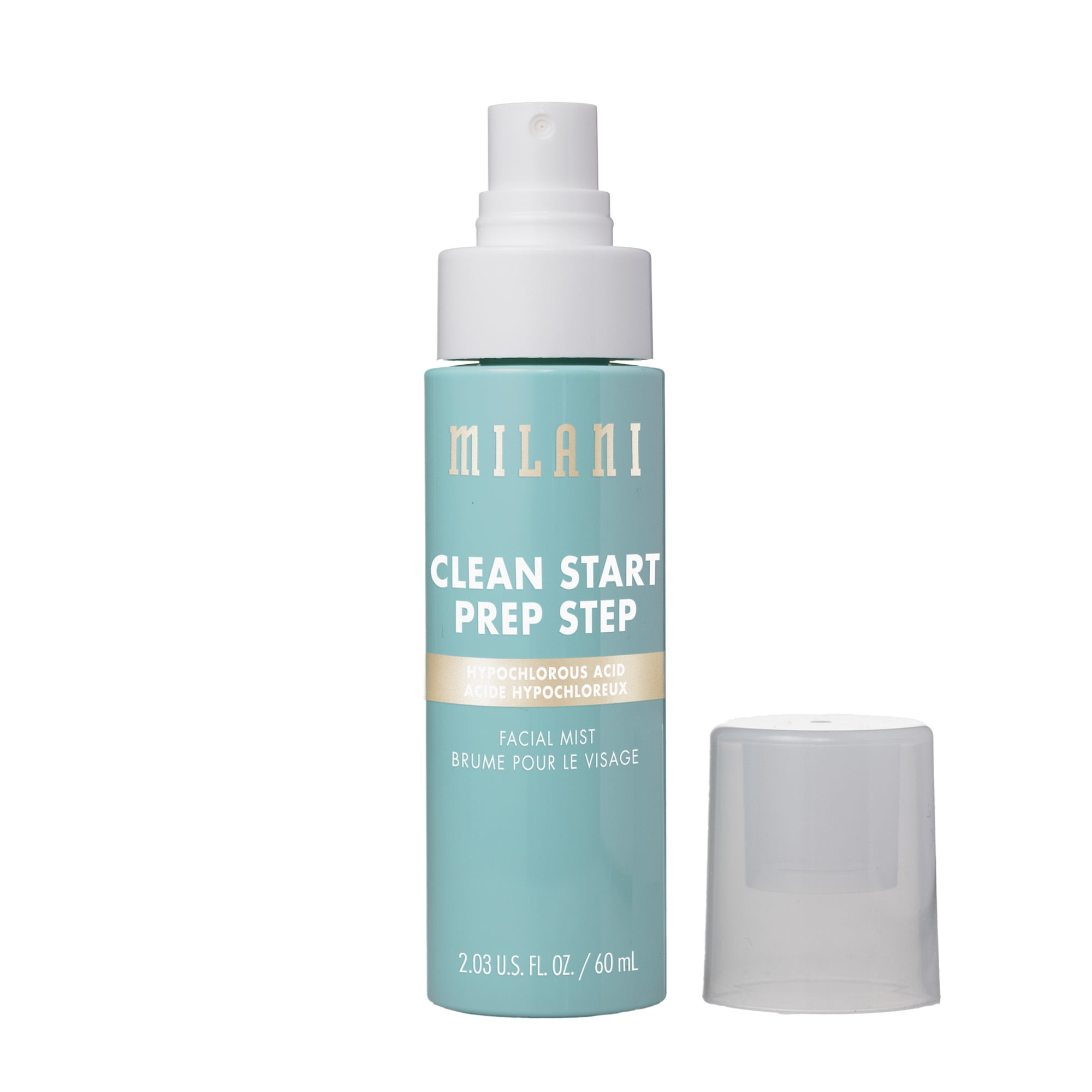 Milani Clean Start Prep Step Hypochlorous Acid Facial Mist, Natural, 2. ...