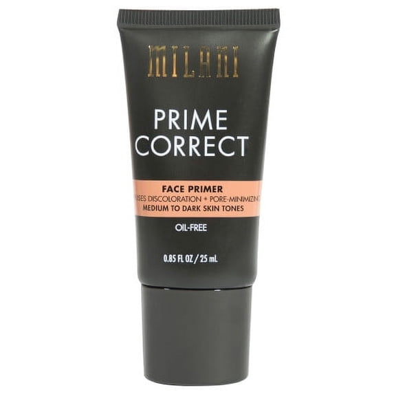 Milani Prime Correct Face Primer, Medium Dark - Walmart.com