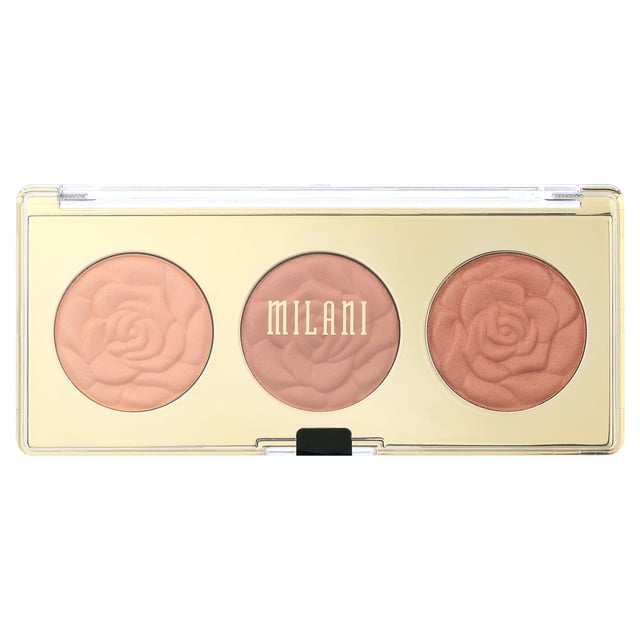 Milani Rose Powder Blush Palette Floral Fantasy