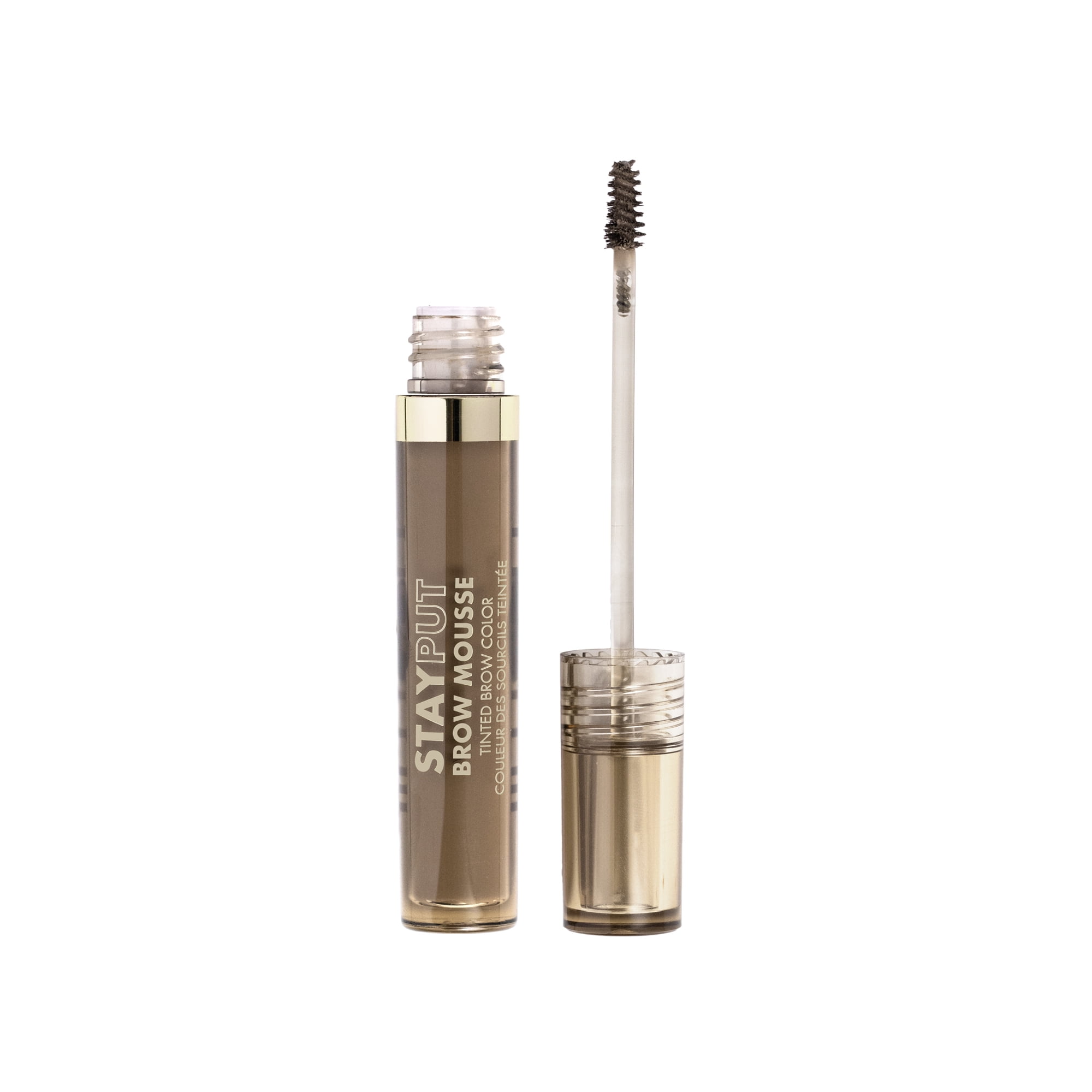 Milani Stay Put Tinted Brow Mousse, Soft Brown, 0.10 fl oz, Thickening ...