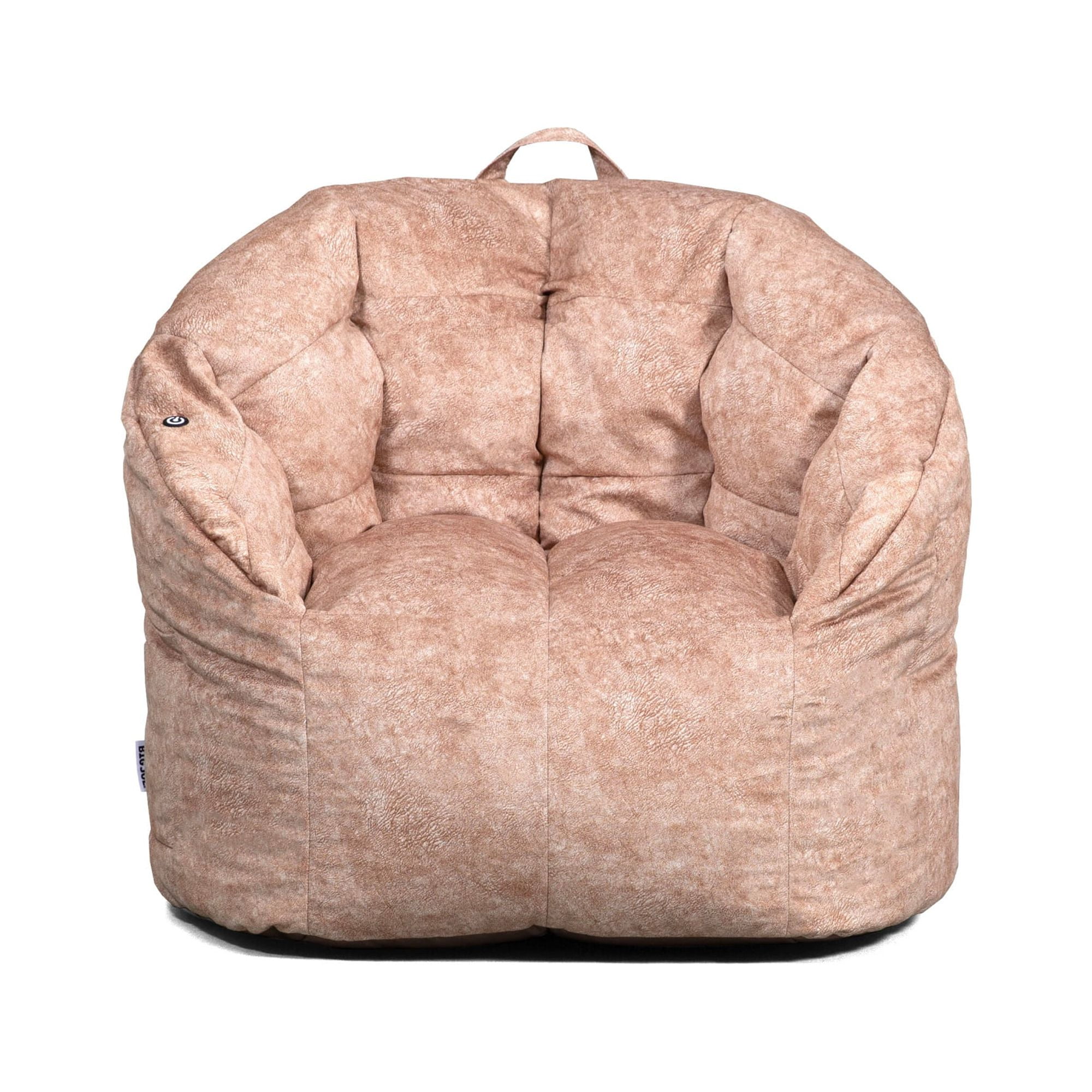 Big Joe Milano w/ Vibe Vibrating Massage Bean Bag Chair for Kids, Teens ...