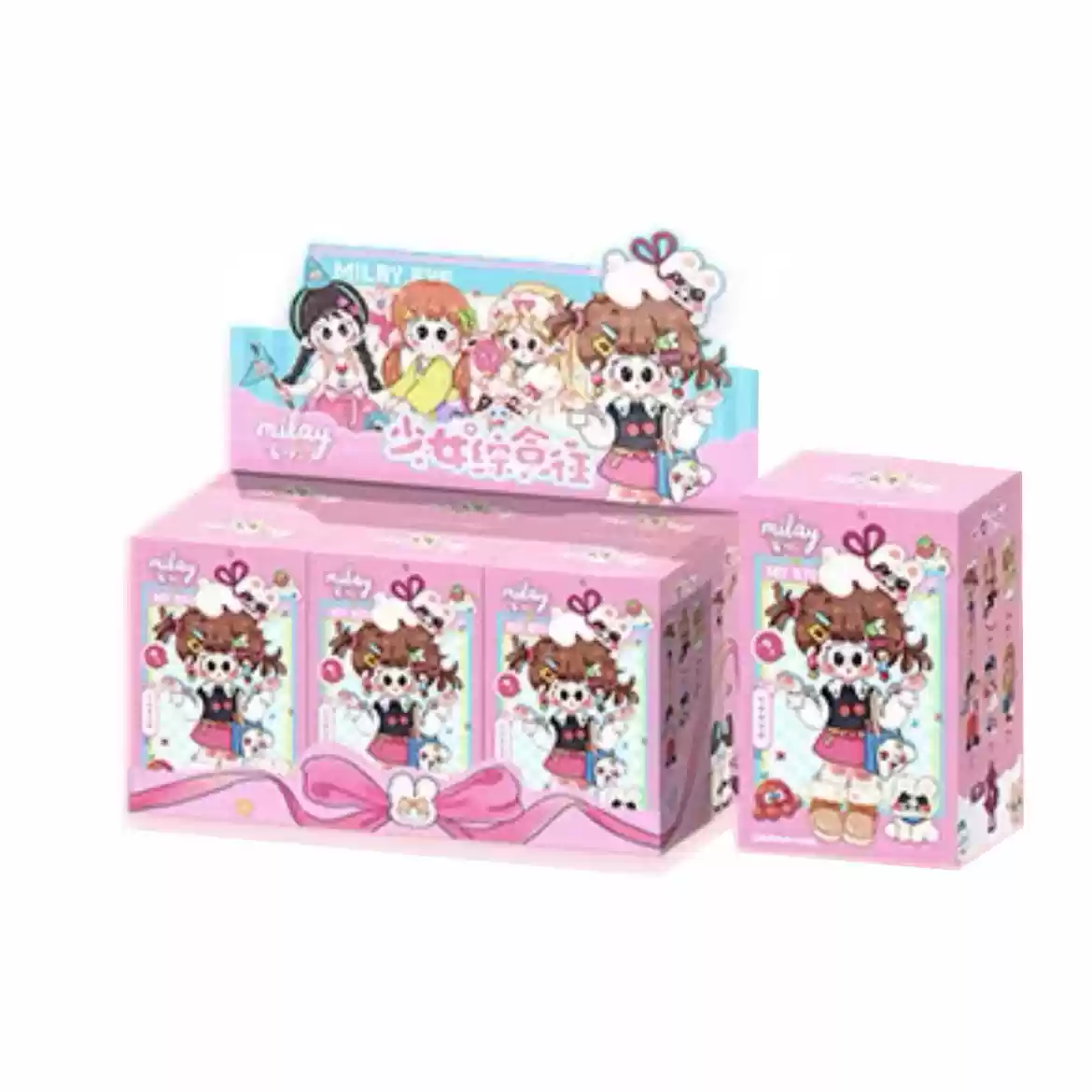 Milay Girl Syndrome Series Blind Box Cute Cartoon Anime Surrounding ...