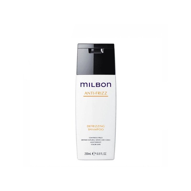 Milbon Anti Frizz Defrizzing Shampoo 6.8oz / 200ml for Frizz-Prone Hair ...