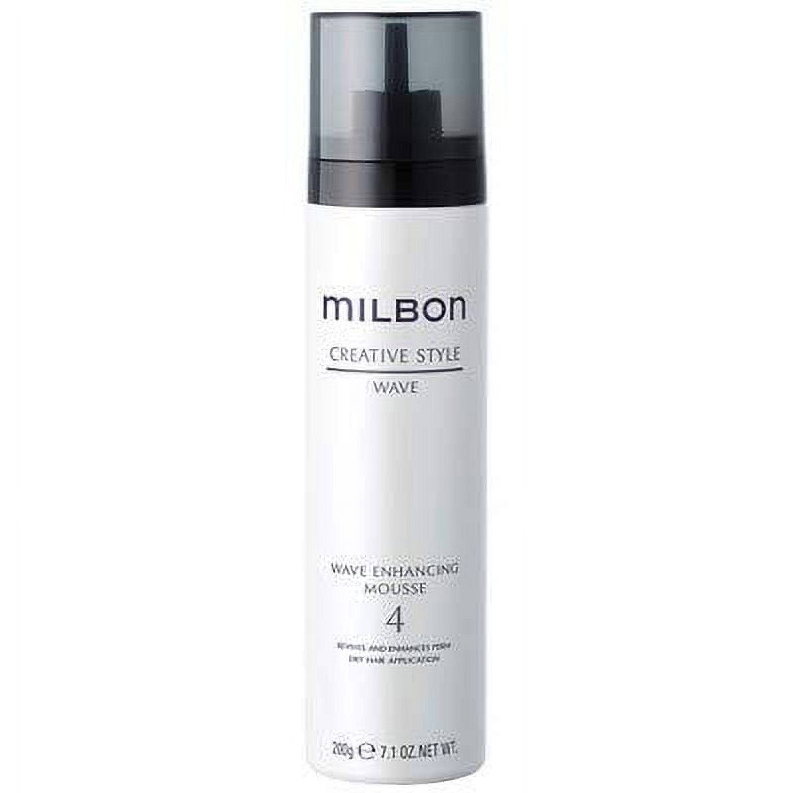 Milbon Creative Style Wave Enhancing Mousse # 4 7.1 oz - Walmart.com