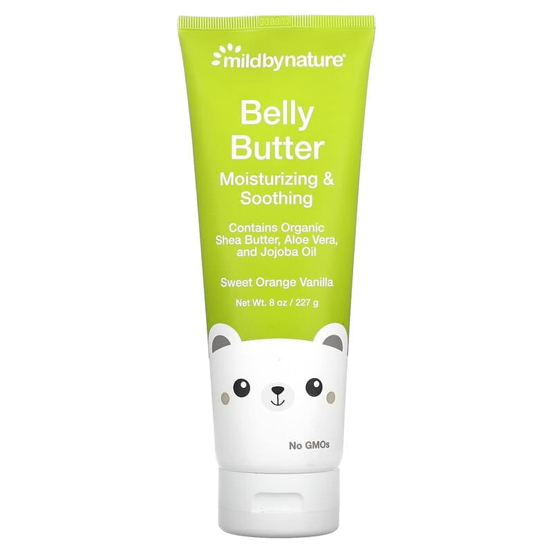 Mild By Nature, Belly Butter, Vanilla Orange, 8 oz (227 g) Pack of 2 ...