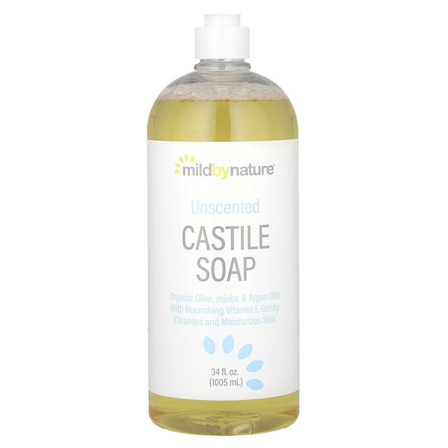 Mild By Nature Liquid Concentrate Unscented Castile Soap, Fragrance ...