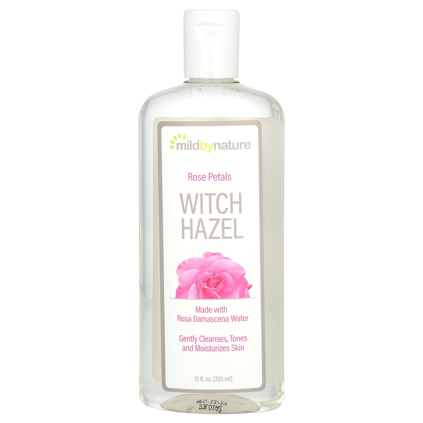 Mild By Nature Witch Hazel, Alcohol-Free, Rose Petals, 12 fl oz (355 ml ...