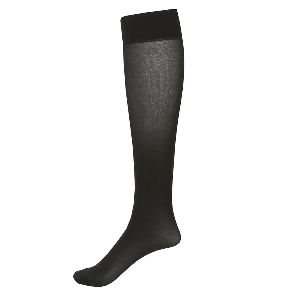 Mild Compression 2 Pair Knee Highs - Wide Calf - Navy/Grey - Walmart.com