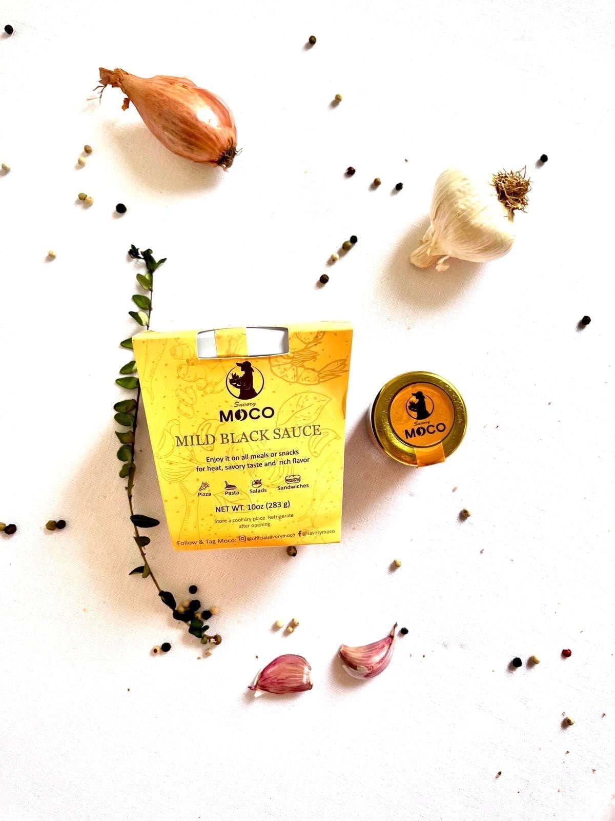 MOCO Mild Savory Black Sauce, 10 oz, 1 Count - Walmart.com