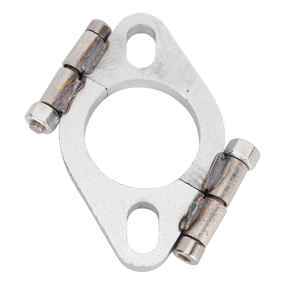 Mild Steel 2" inch 51mm Exhaust Flange Flat Oval Split Repair 2 Oval ...