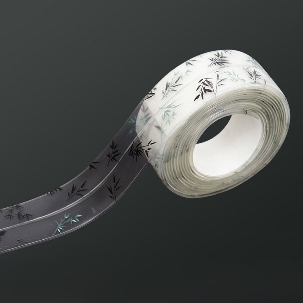 Mildew proof Kitchen Waterproof Corner Line Stickers Sink Edge ...