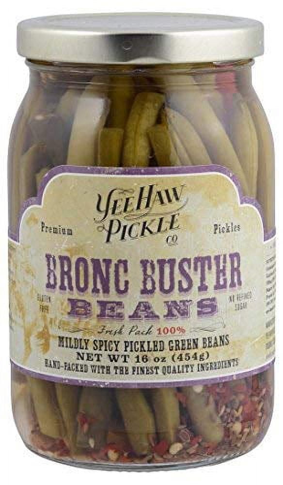 Yee-Haw Pickle Bronc Buster Beans 16 oz (Pack of 10) - Walmart.com