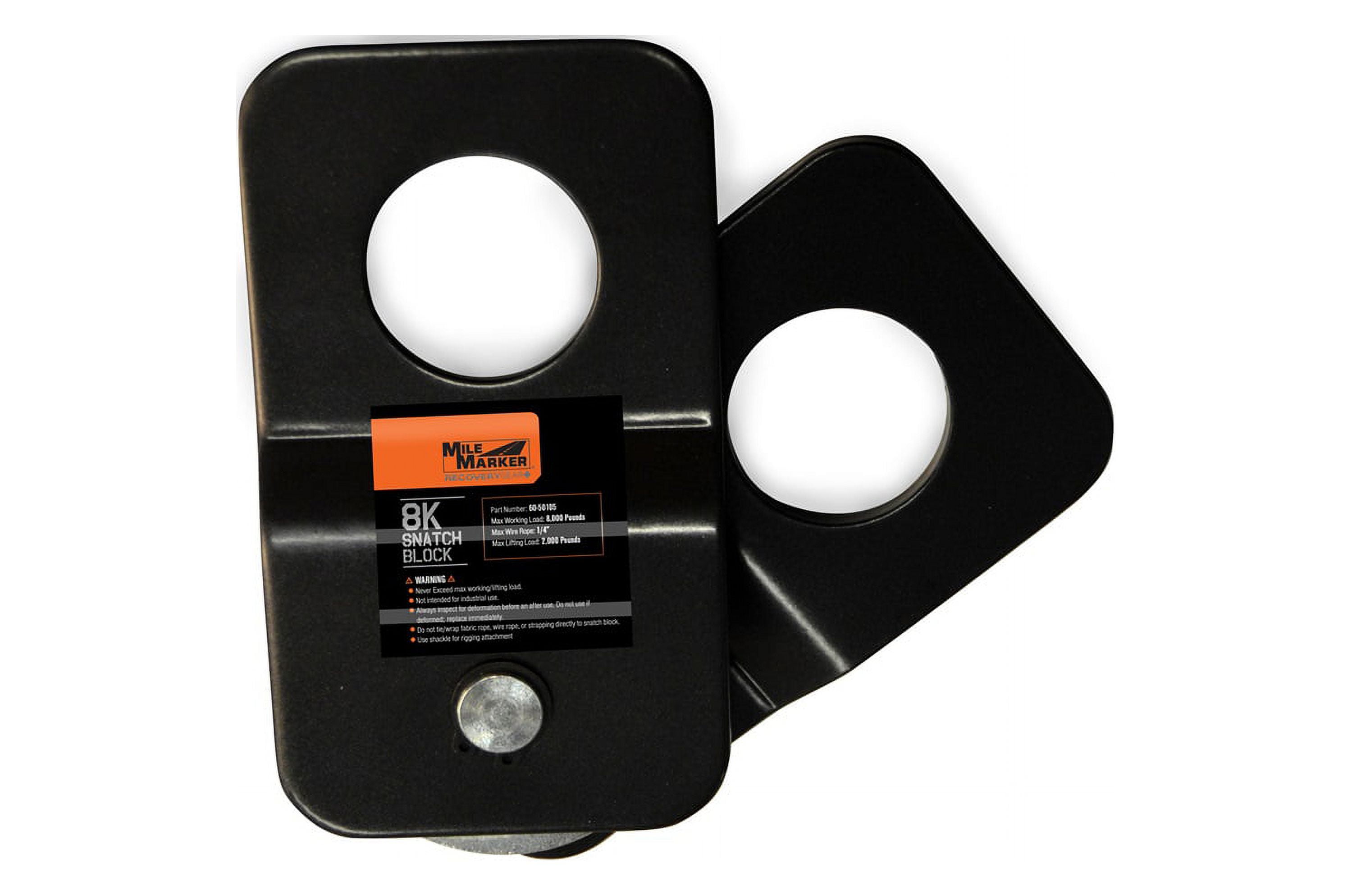 Mile Marker 60-50105 Snatch Block; 8000 lb. Rating; - Walmart.com