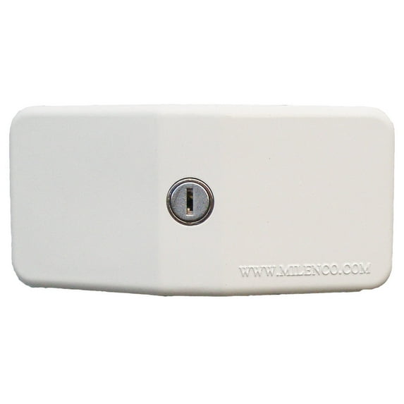 Milenco MIL-2042 Single Door Lock with Two Keys - Walmart.com