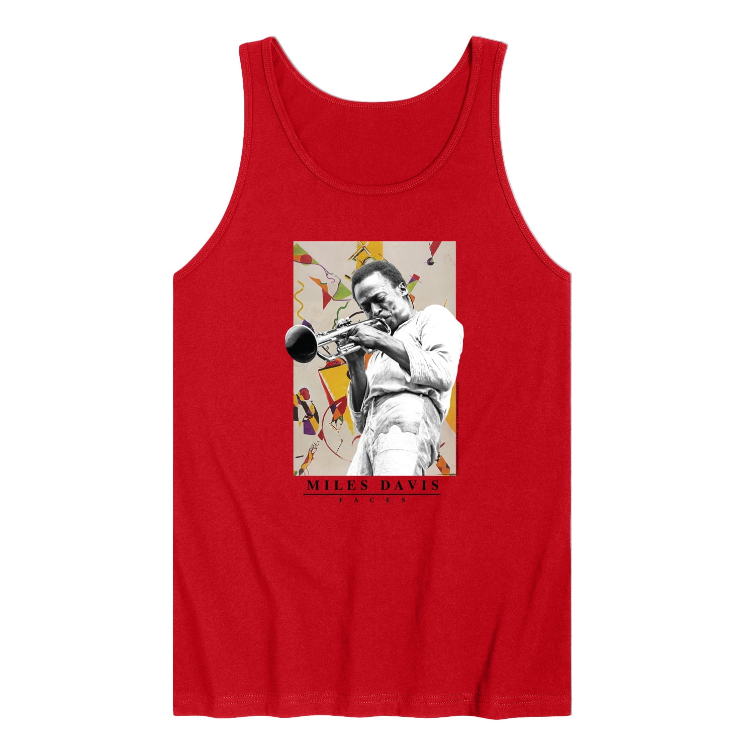 Miles Davis - Faces - Men's Sleeveless Graphic Tank - Walmart.com