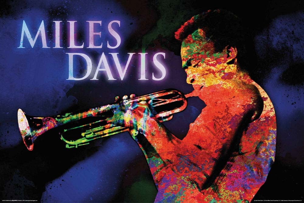 Miles Davis Kind of Blue Music Poster - 36.5" x 24.5" Laminated ...