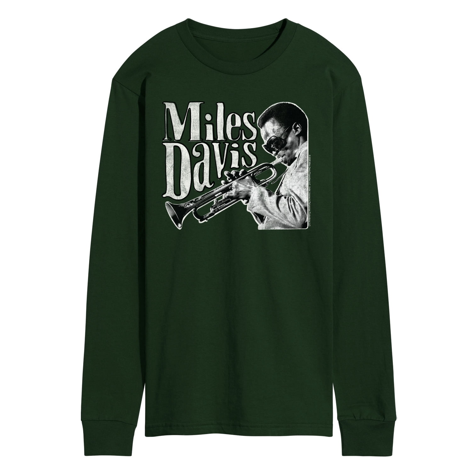 Miles Davis - Name & Profile - Men's Long Sleeve Graphic T-Shirt ...