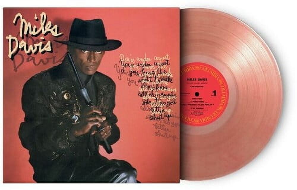 Miles Davis - You're Under Arrest - Limited 180-Gram Red & Clear Marble ...