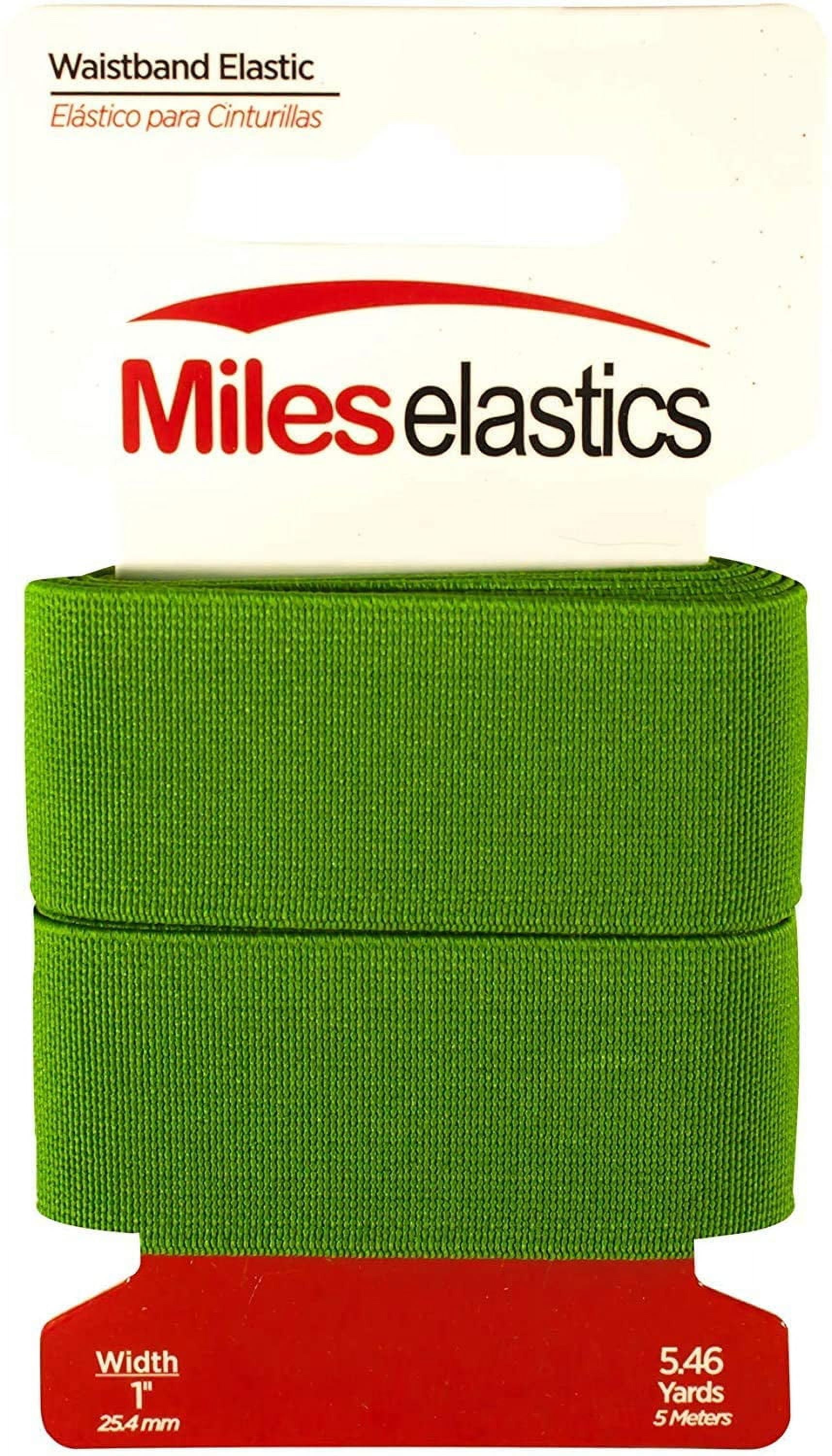 Miles Elastic Waistband Elastic 1/2" (12,7 mm) by 5,46 Yards(5 Meter ...