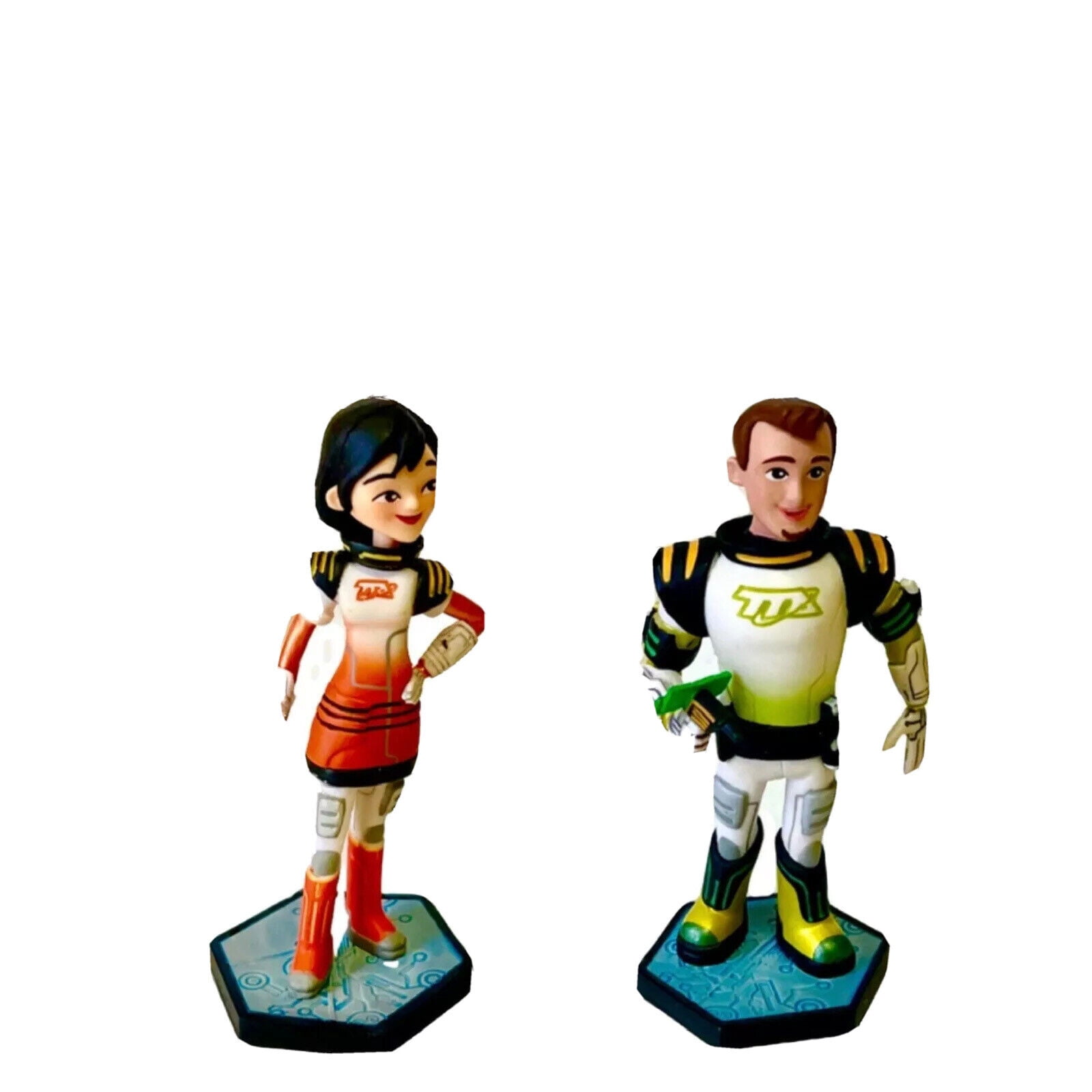 Miles From Tomorrowland Leo & Phoebe Key Ring Cake Topper Pvc Figure ...