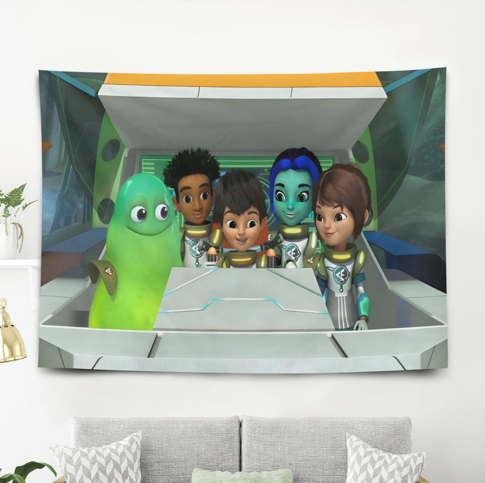 Miles From Tomorrowland Pattern Wall Hanging 50*60 Inches High-Quality ...