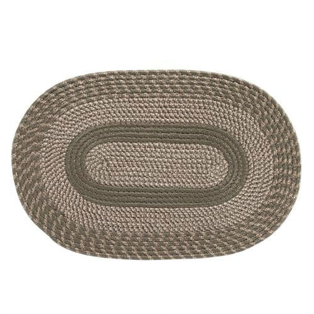 Miles Kimball Oval Braided Rug - Walmart.com