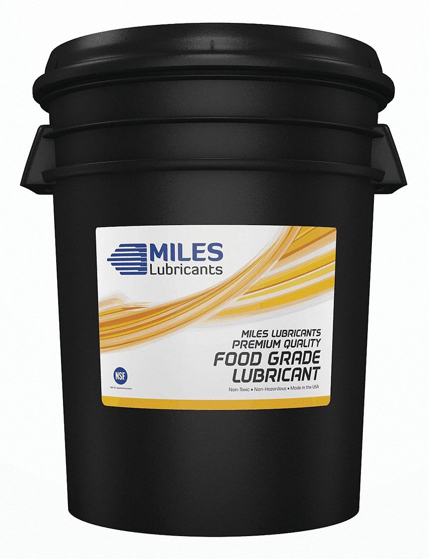 Miles Lubricants Compressor Oil,5 gal, Pail, 20 SAE Grade MSF1542003 ...