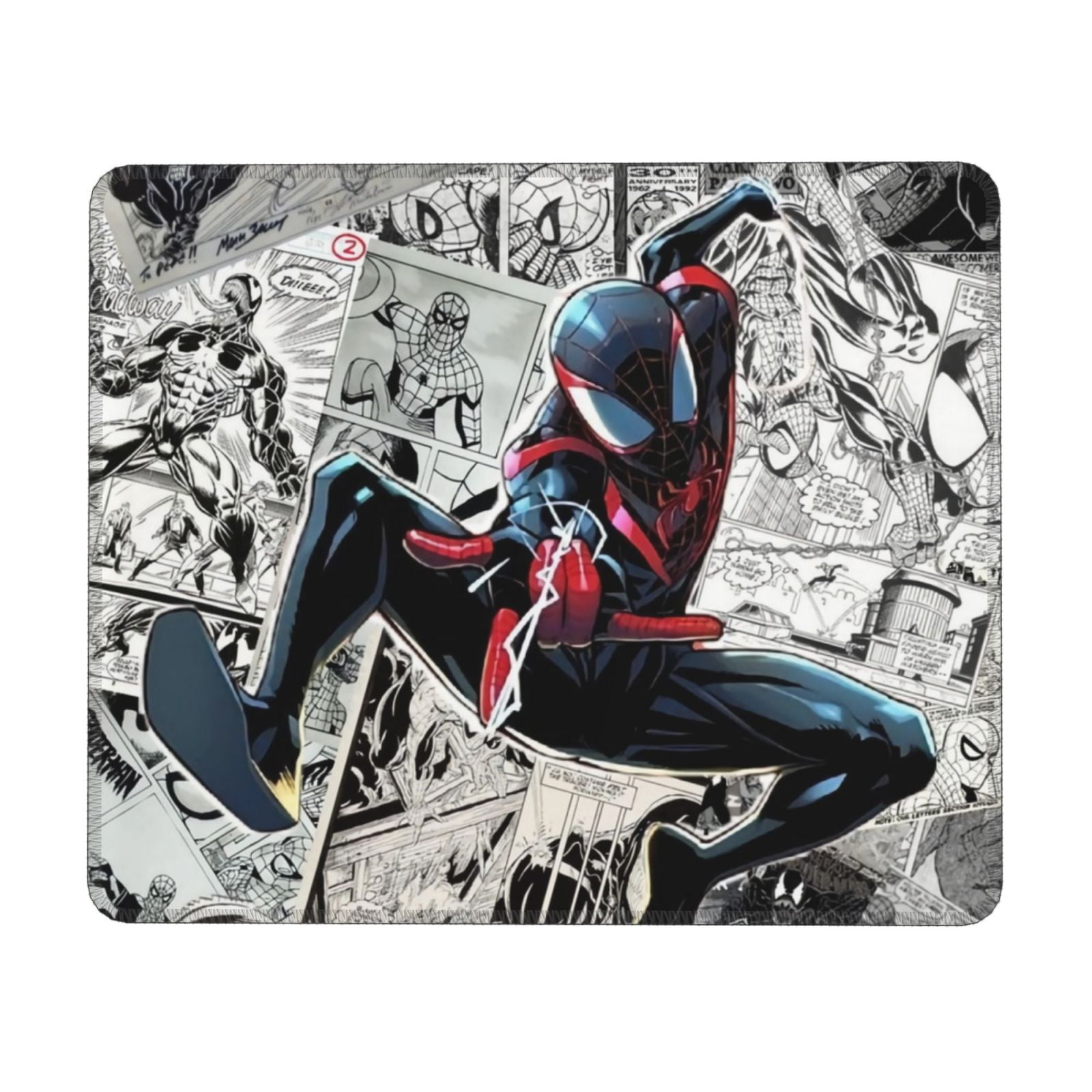Miles Morales Spider Man Mouse Pad with Non-Slip Rubber Base,Mousepad ...