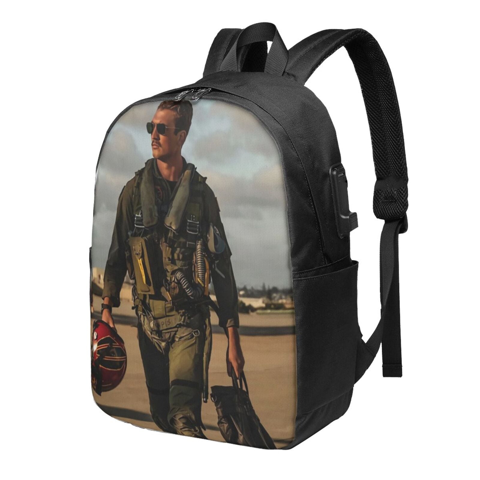 Miles Teller Backpack Fashion Travel Backpack Laptop Backpack 17 Inch ...