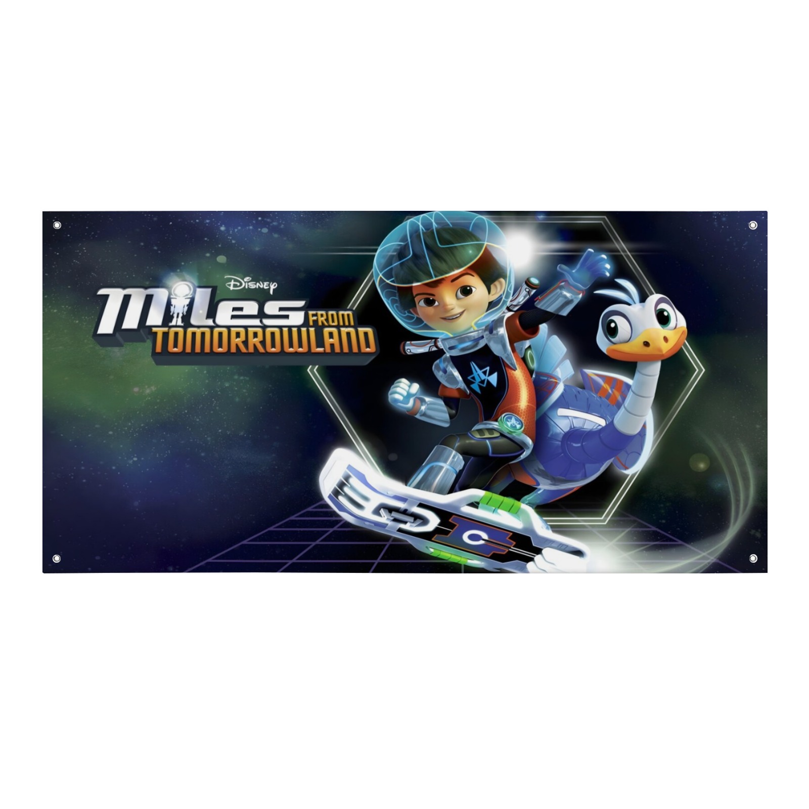 Miles from Tomorrowland-Theme Backdrops Banner Birthday Party Decor ...