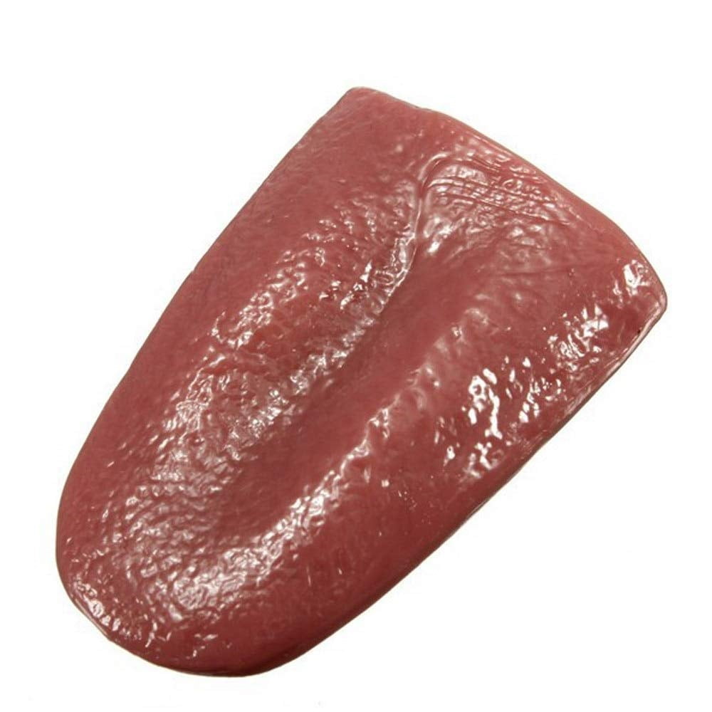 MilesMagic Magician's Fake Tongue Non-Toxic Elastic Novelty Realistic ...
