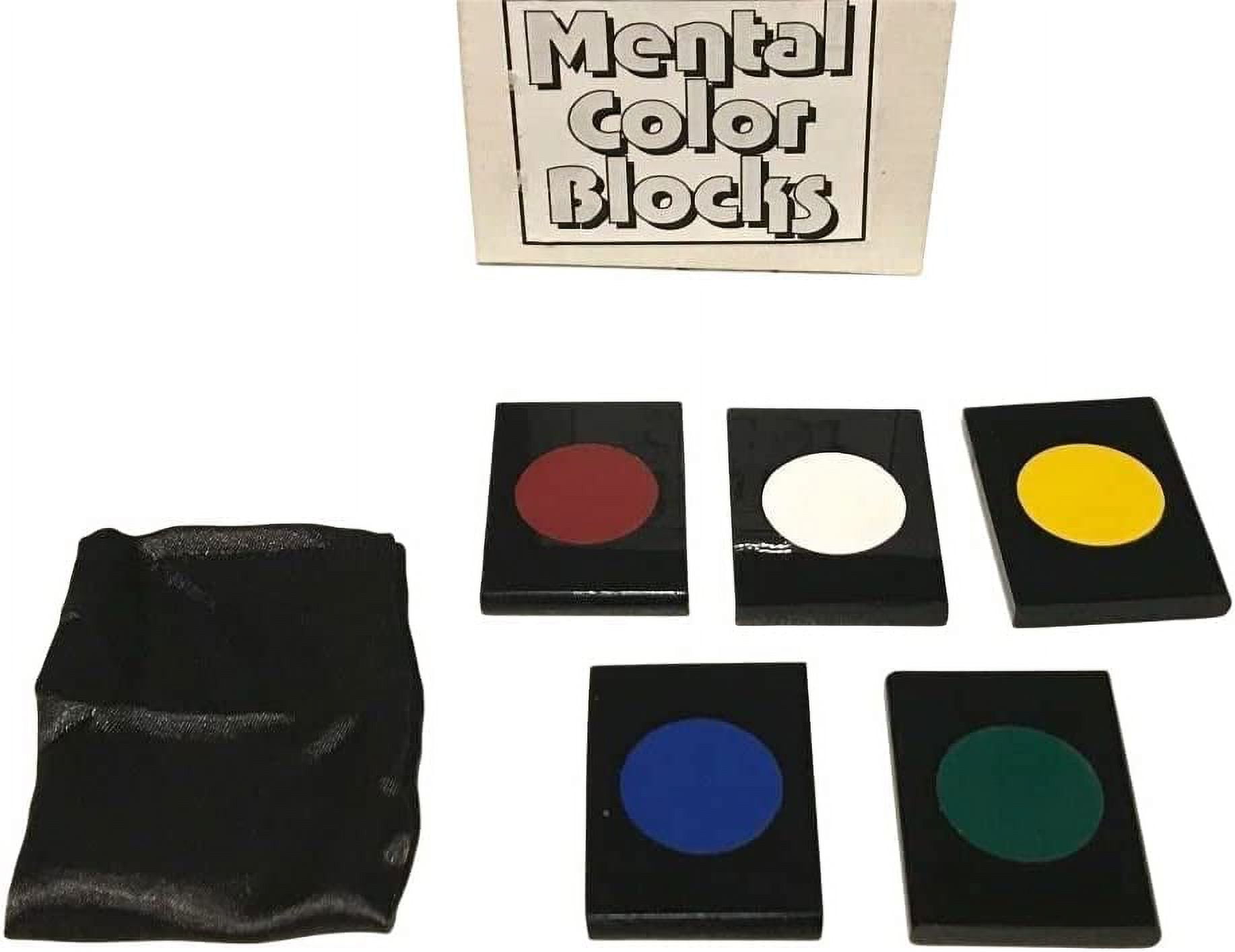 MilesMagic Magician's Mental Color Prediction Block Gimmick Acrylic ...