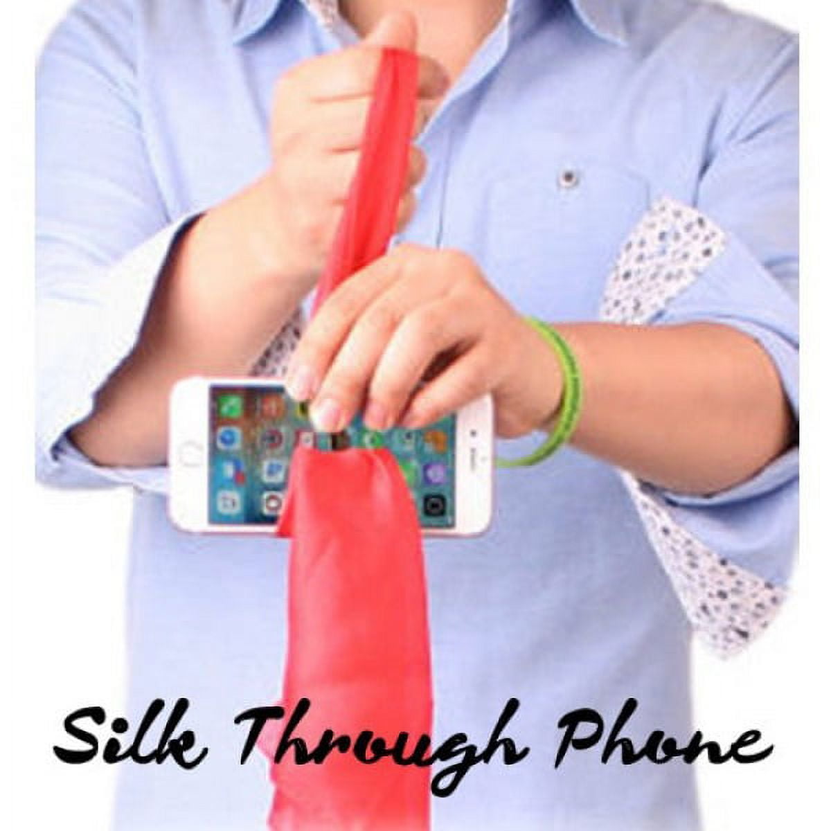 MilesMagic Magician's Silk Thru Phone Magic Trick Penetrate any Phone ...