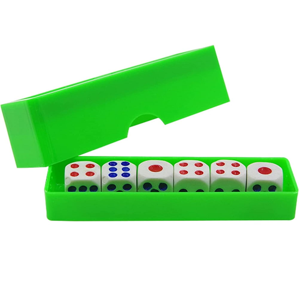 MilesMagic Set of 6 Prediction Flash Dice Magic Trick Classical Dices ...