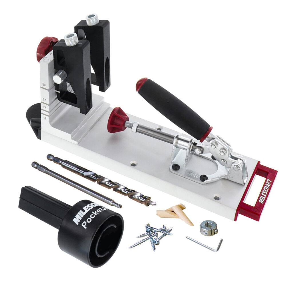 Milescraft Pocketjig400 Professional Pocket Hole Kit - Walmart.com