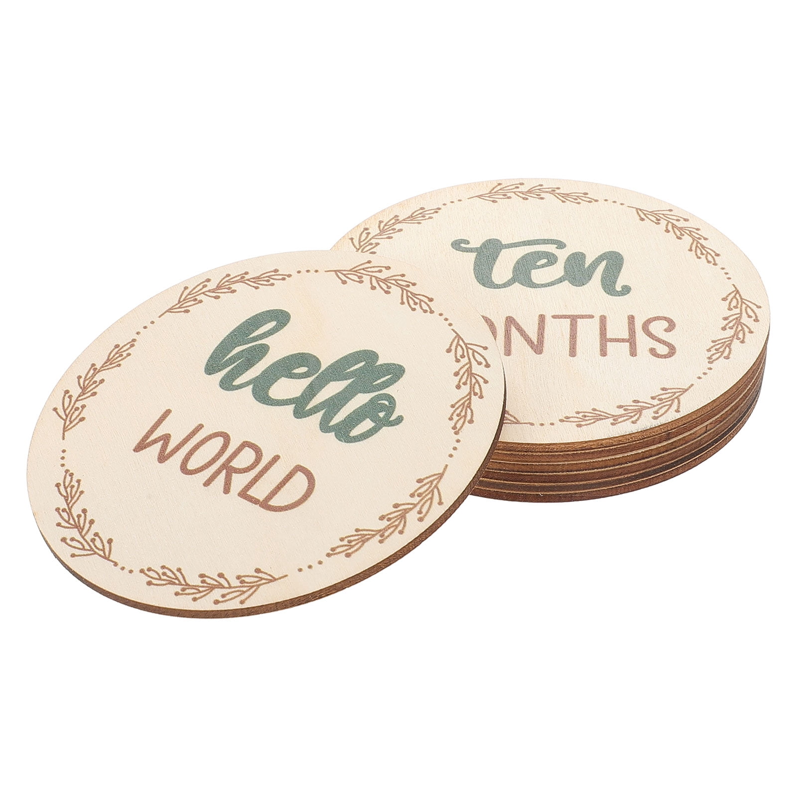 Milestone Medal Signs Wood Milestone Discs Baby Monthly Milestone Baby ...
