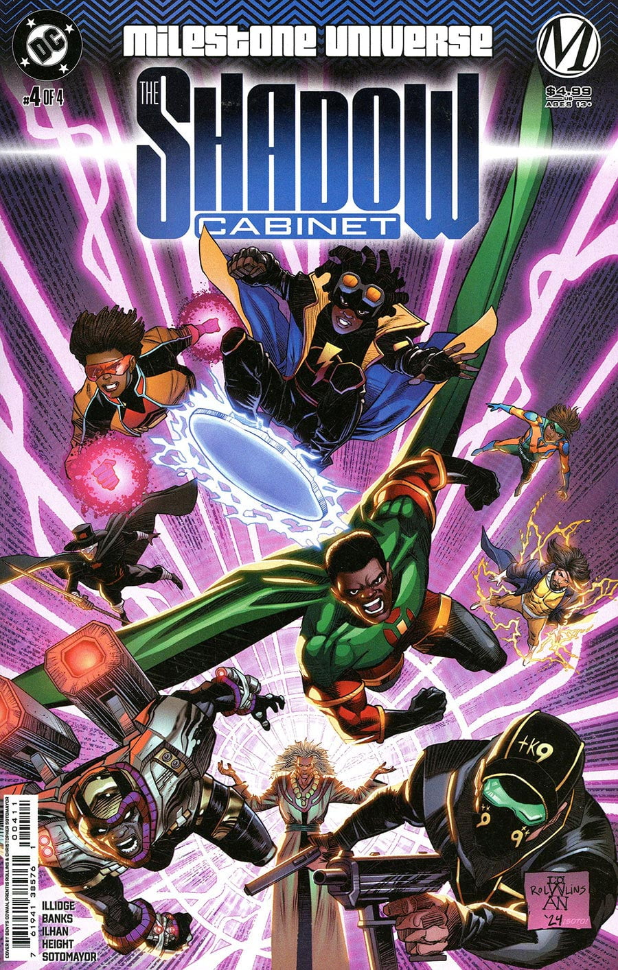 Milestone Universe: The Shadow Cabinet #4A VF ; DC Comic Book - Walmart.com