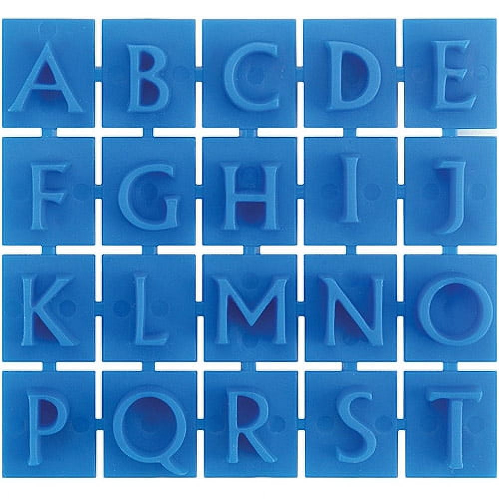 Milestones Mosaic Stone Stamps - Traditional Letters and Numbers ...