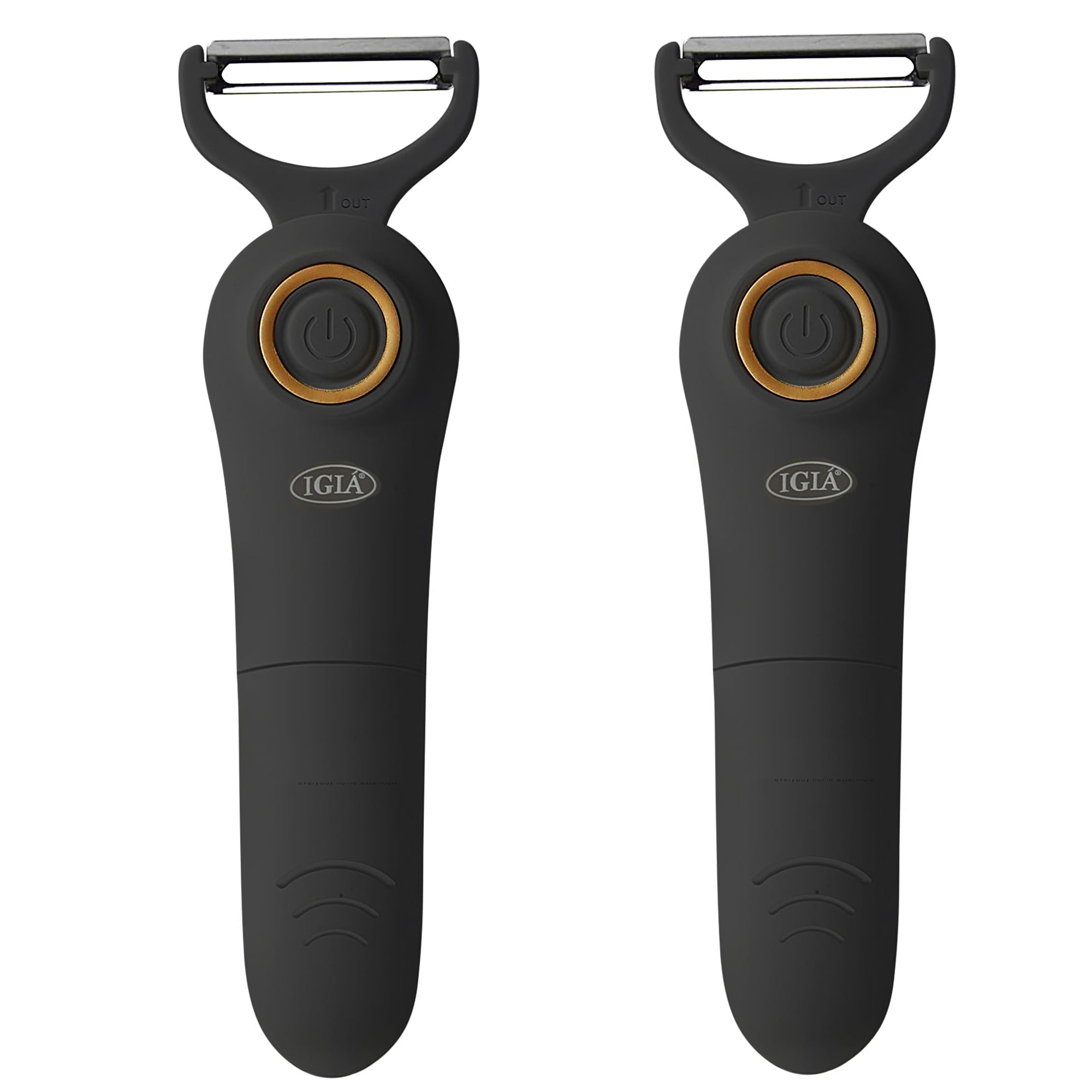 Milex Electric Handheld 3 IN 1 PEELER Black Pack of 2 - Walmart.com