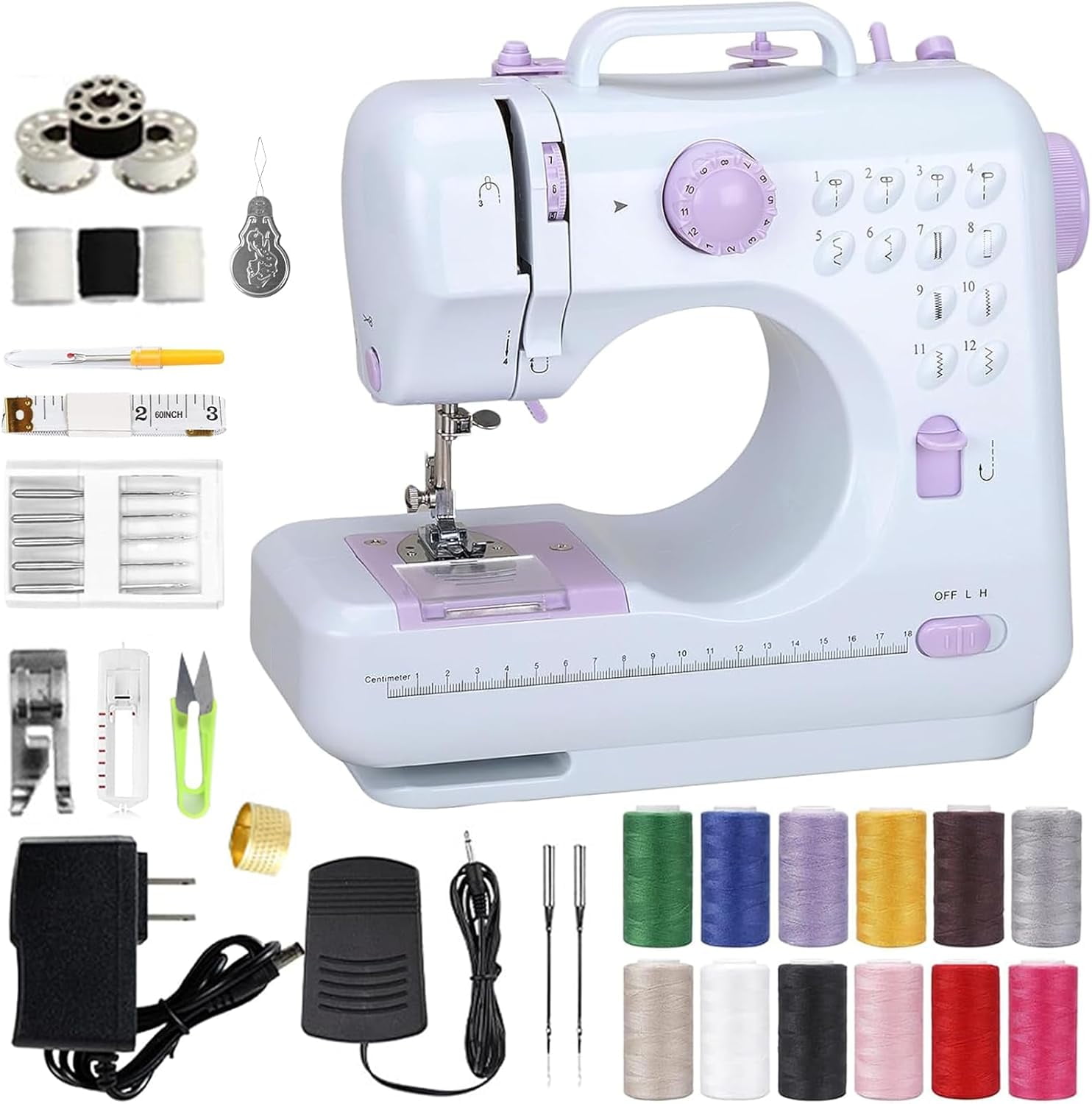 Milex Insta Stitch Portable Mini Sewing Machine, Sewing Machine for ...