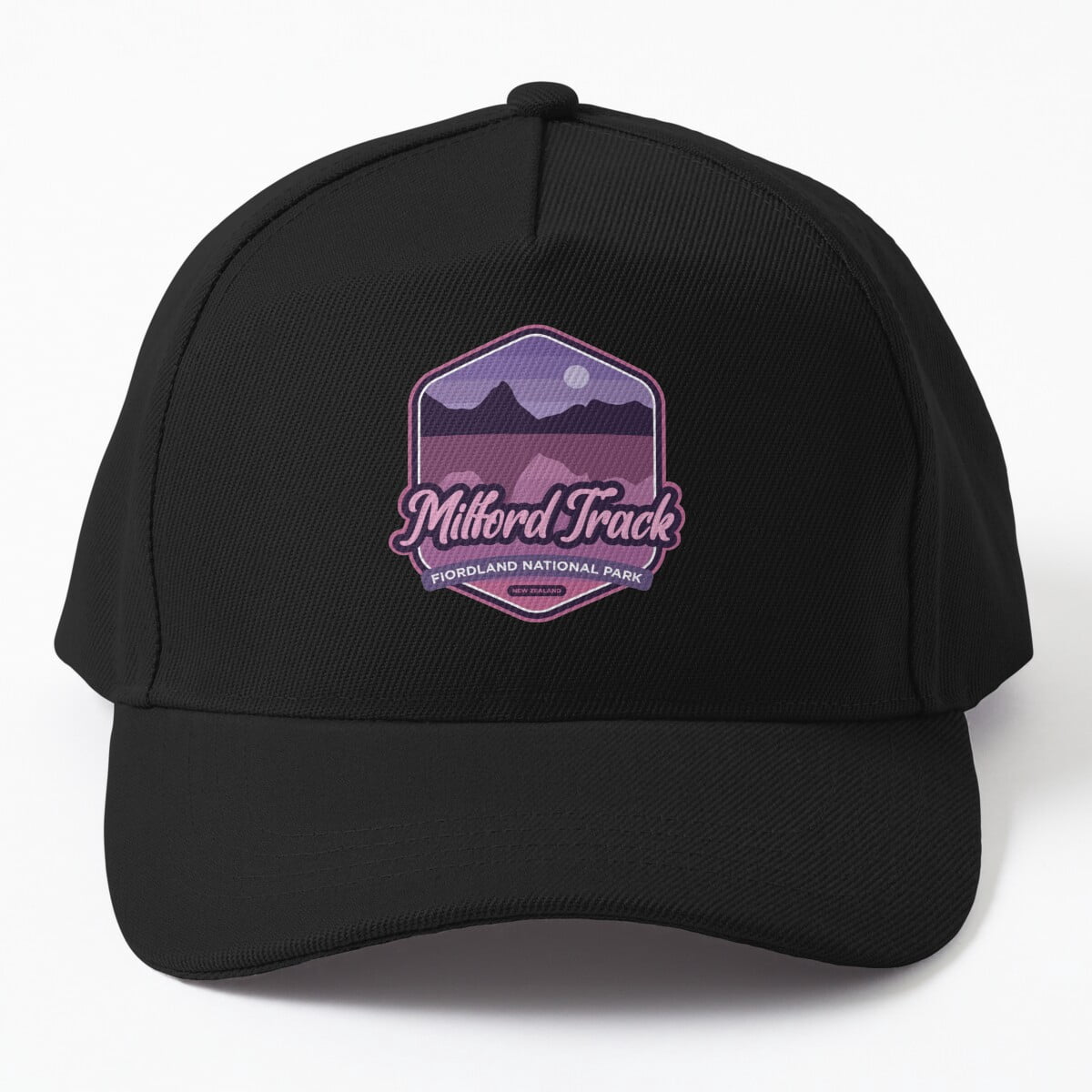 Milford Track - Fiordland National Park, New Zealand Baseball Cap ...